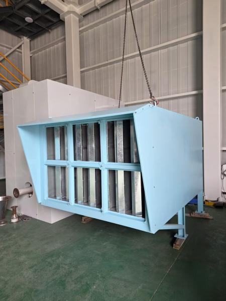 Quality Rectangular Carbon Steel Generator Exhaust Silencer for sale