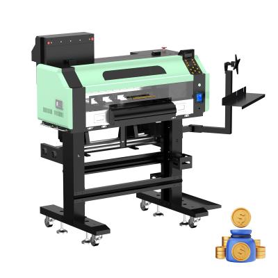 China 45cm DTF Print Machine Dual Heads Front Arc Plate Heating For T Shirt for sale