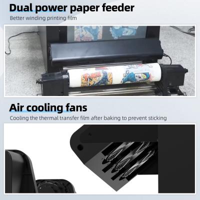 중국 A1 DTF 쉐이커 자동 쉐이킹 파우더 60cm DTF 프린터 건조기 판매용