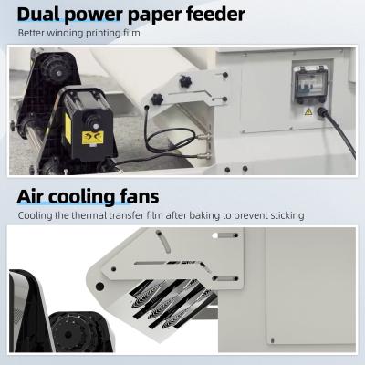 China 80cm DTF Powder Shaker DTF Oven Automatic Multicolor Sublimation Printer for sale