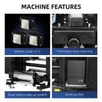 China Multifunctional UV DTF Printer Digital Printing Machine For Wood Glass Ceramic Plastic for sale