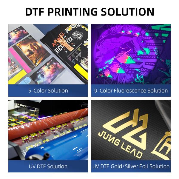 Quality 12 inch Small DTF Print Machine 30cm Print Size CMYK White Printing for sale