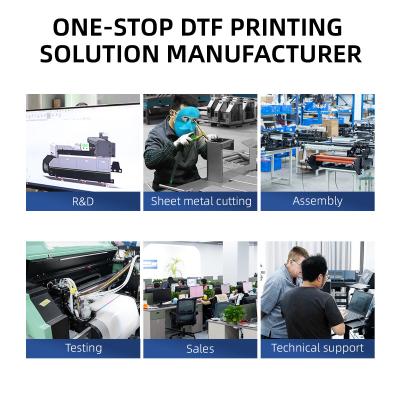 China 12 Inch Small DTF Print Machine 30cm Print Size Dual Original EPSON I1600-A1 for sale