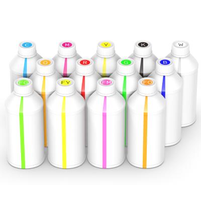 China 500ML DTF Printer Ink Cmyk White Environmentally Friendly Odorless Ink for sale