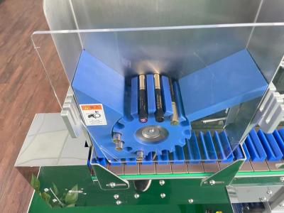 China Automatic Sticker Labeling Machine For Lipstick Lip Balm for sale