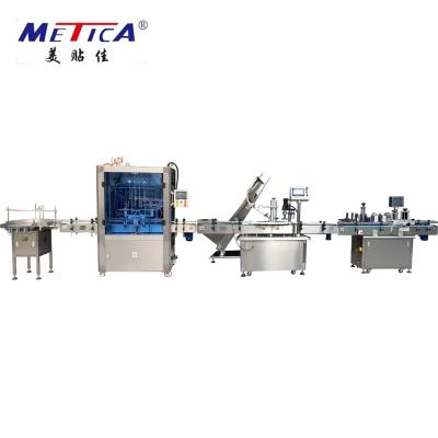 China Automatic Production Line for Washing & Care Products Filling , Capping and Labeling for sale