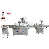 China MTFC-1000A 3KW Precision Monoblock Filling Machine with Screw Capping for sale
