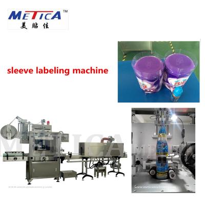 China Automatic Labeling Machine With Shrink Sleeve Labeling 1000-10000bph for sale