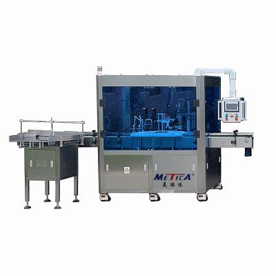 China Automatic monoblock 20ml hotel travel shampoo and gel filling line for sale