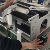 China Semi automatic sticker round bottle labeling machine for sale
