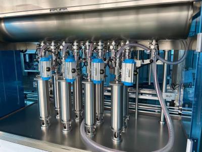 China 2000-3000bph 2kw PET Bottle Filling Machine , Automated Bottling Machine For Fruit Jam for sale