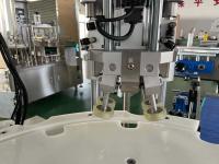 China PLC Trigger Spray Capping Machine 1500BPH Pump Cap Capping Machine for sale