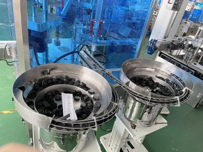 China High Speed Rotary Type Bottle Capping Machine With Twin Heads for sale