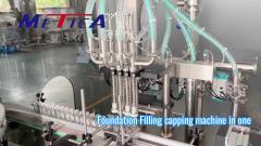 Monoblock Foundation Filling and Capping Machine Solution
