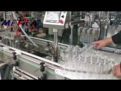 Perfume Filling Crimping Collar Capping Labeling Line
