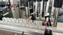 Automatic Roll On Bottle Filler Capper Labeler