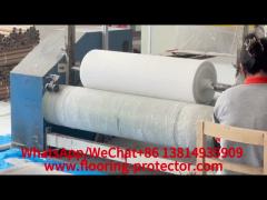 Multi protettore Grey Polyester Fleece Anti Slip del pavimento di funzione