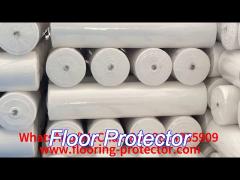 blend grey floor protector sheet roll self adhesive painter cover fleece anti slip mat