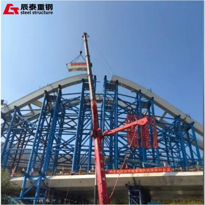 China H Shaped Steel Truss Bridge Heavy Duty Portable Steel Panel Buildings for sale