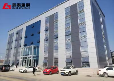 China Prefabricated Q355B ASTM A572 Steel Frame Multi Storey Building for sale