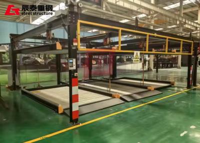 Quality Metal Frame Light Prefabricated Steel Structure Parking Lots for sale