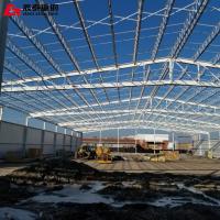 China Customized Portal Frame Workshop Steel Structure Building with Crane 12m-60m Span for sale