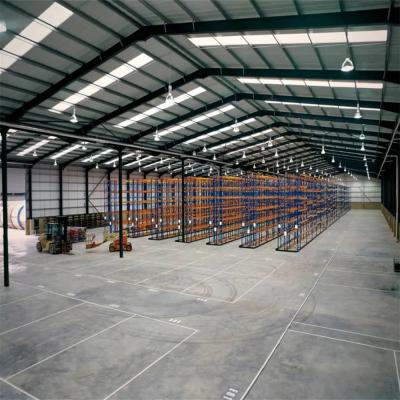 China Hot Dip Galvanized Metal Frame Steel Structure Workshop Building Construction for sale