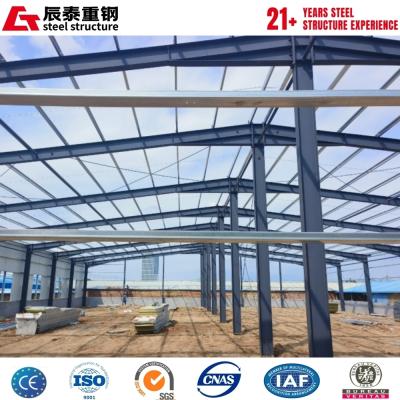 China Prefabricated Steel Structure Cowshed Sheep Shed Hot Roll Welding for sale