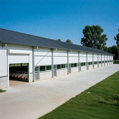 China Modern Steel Prefab Farm Building with Contemporary Design Integrated Practical Pigsty for sale