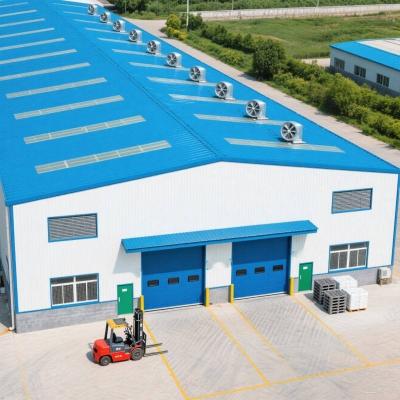 China Q355B Metal Frame Low Costs Prefabricated Steel Structure Industrial Workshop for sale