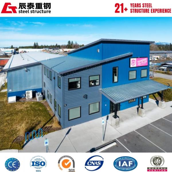 Quality The Spatial Design Is Flexible Fashionable Steel Structure Office Building for sale