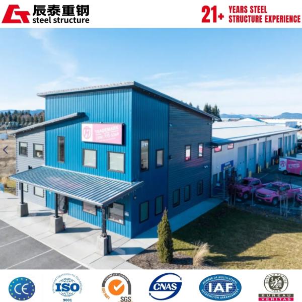 Quality The Spatial Design Is Flexible Fashionable Steel Structure Office Building for sale