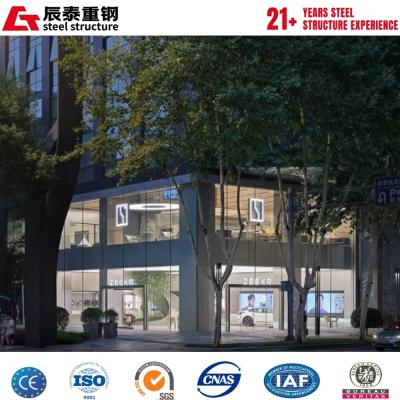 China Anti-Aging And Easy To Maintain Steel Structure Car Showroom for sale