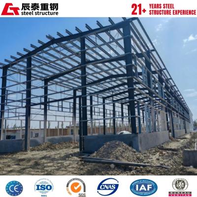 China High Load Bearing Multi-layer Steel Building with Reinforced Composite Floor Slab for sale