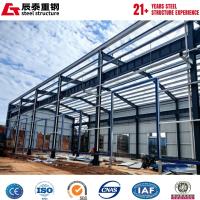 China Standard Modular Prefabricated Steel Workshop For General Industrial Processing for sale