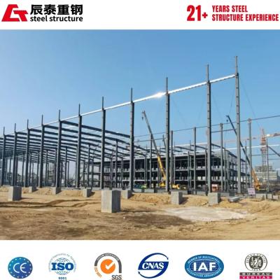 China Commercial Complex Flexible Low Cost High-Rise Steel Structure Building for sale