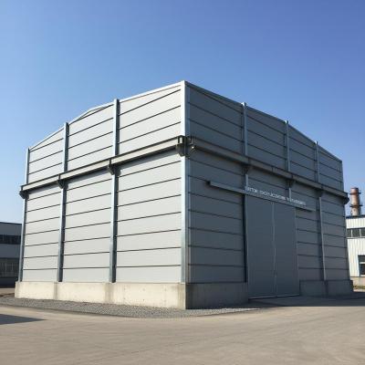 China Optional Thermal Insulation Steel Structure Workshop Custom Length According To Requirements Designed To AISC EN JIS GB Standards for sale