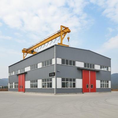 China Optional Thermal Insulation Steel Building Workshop with Optional Crane Providing Durable Industrial Solutions and Layouts for sale