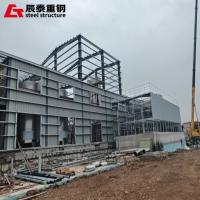 China Steel Structure Workshop Deformation Resistant High Strength Wind-resistant Building Q235B Q355B for sale
