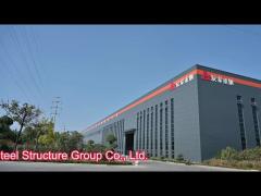 Officina con struttura in acciaio per soluzione di progetto globale con rivestimento del tetto in pannelli sandwich e materiale di grado Q235