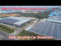 durable steel structure car showroom porsche exhibition hall building construction