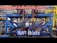 waterproof insulated metal panel construction pu composite imp board