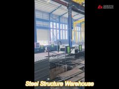 anti corrosive steel structure storage warehouse galvanized metal building logistics park