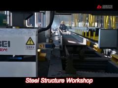 prefabricated steel structure workshop for industrial buildings