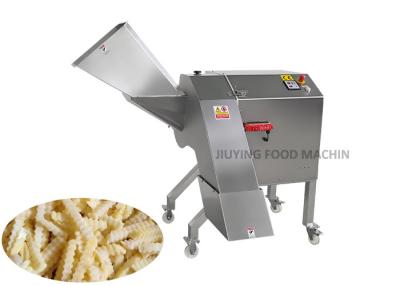 Chine La vague commerciale de pomme de terre de l'équipement 1.5KW 1-3T/Hr de transformation de légumes dépouille la découpeuse à vendre