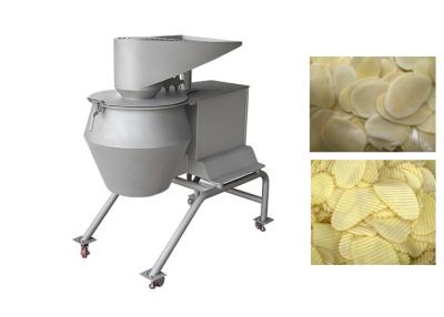 Chine Pli centrifuge et découpeuse coupée plate de tranche pour le radis de pomme de terre 1-3T/sortie à vendre
