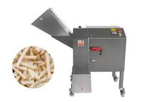 China Stainless Steel Wave Shaped Potato Chips Cutting Machine 800-3000kg/hr for sale