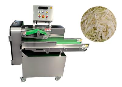 Chine 1000 kg/h Machine de découpe de fruits et légumes Équipement de déchiquetage et de tranchage des salades à vendre