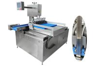 China Double-Sided Serrated Automatic Bone Saw Cutting Machine 380V 3Phase for Frozen Meat for sale