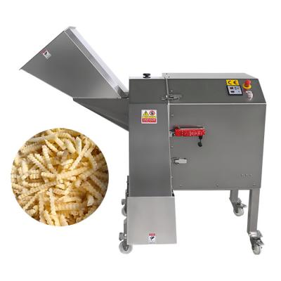 China JIUYING High Performance Food and Potato Crinkle-Cut French Fries Cutting Machine for sale